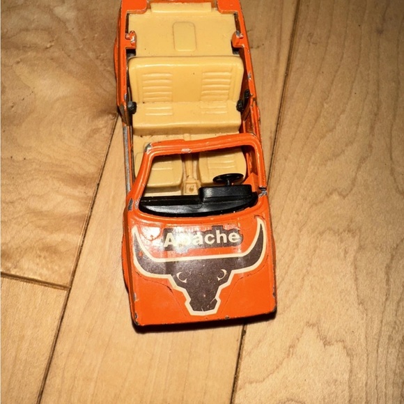 Toys | Apache Orange Toy Car | Poshmark
